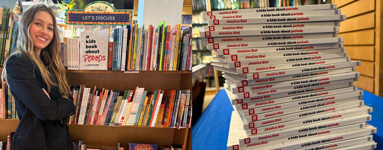 Jessica Biel's New Book is Normalizing Periods | Just N Life