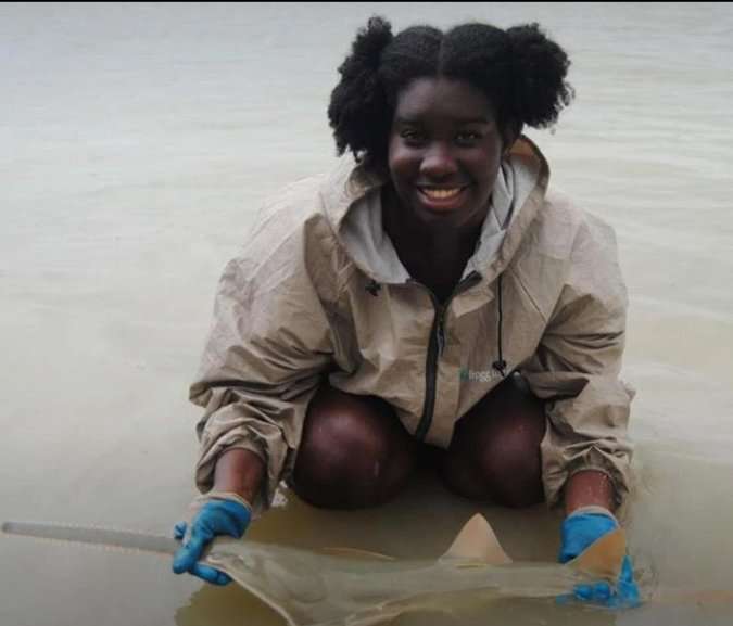 Jasmin Graham Explores Sharks & Conservation with Anthony Mackie