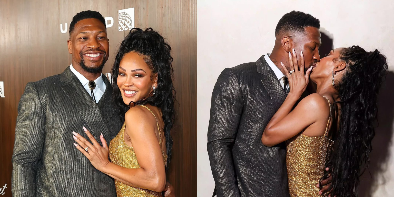 Meagan Good and Jonathan Majors announce recent engagement